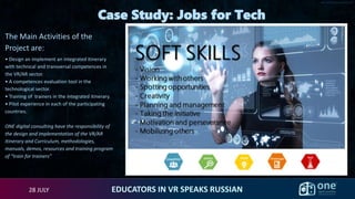 Educators in VR. Are we ready for Disruptive Ecosystems in Education ? | PPT