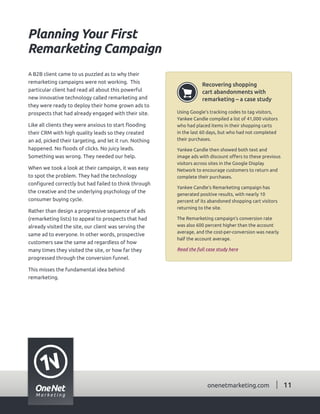One Guide to Remarketing - By One Net Marketing | PDF | Marketing and ...