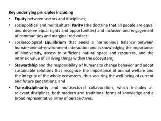 One Health.ppt | Infectious Diseases | Diseases and Conditions