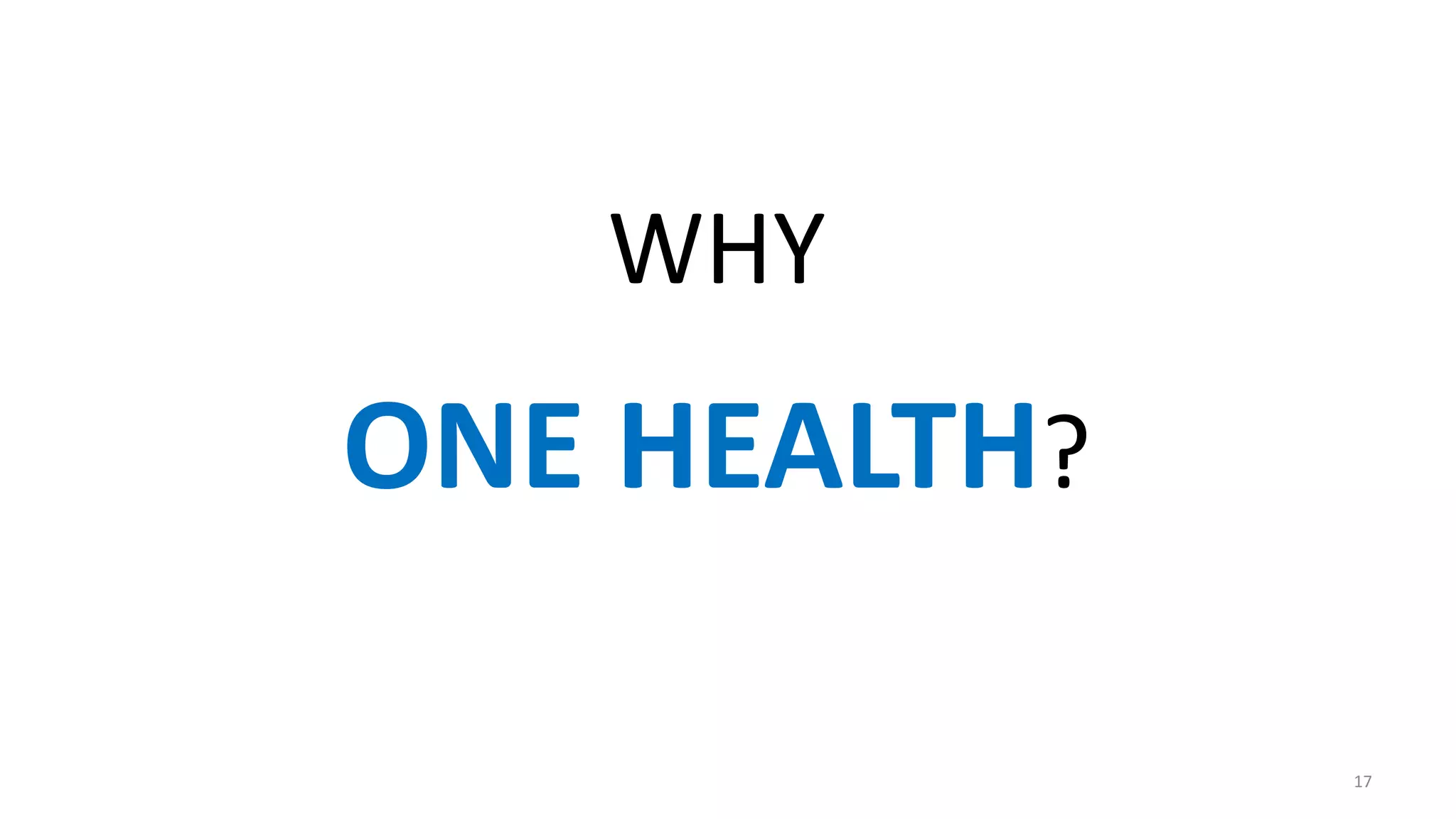One health | PPTX
