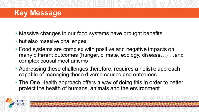 What is One Health and why is it important? | PPTX