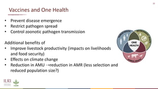 The value of vaccines in One Health | PPTX