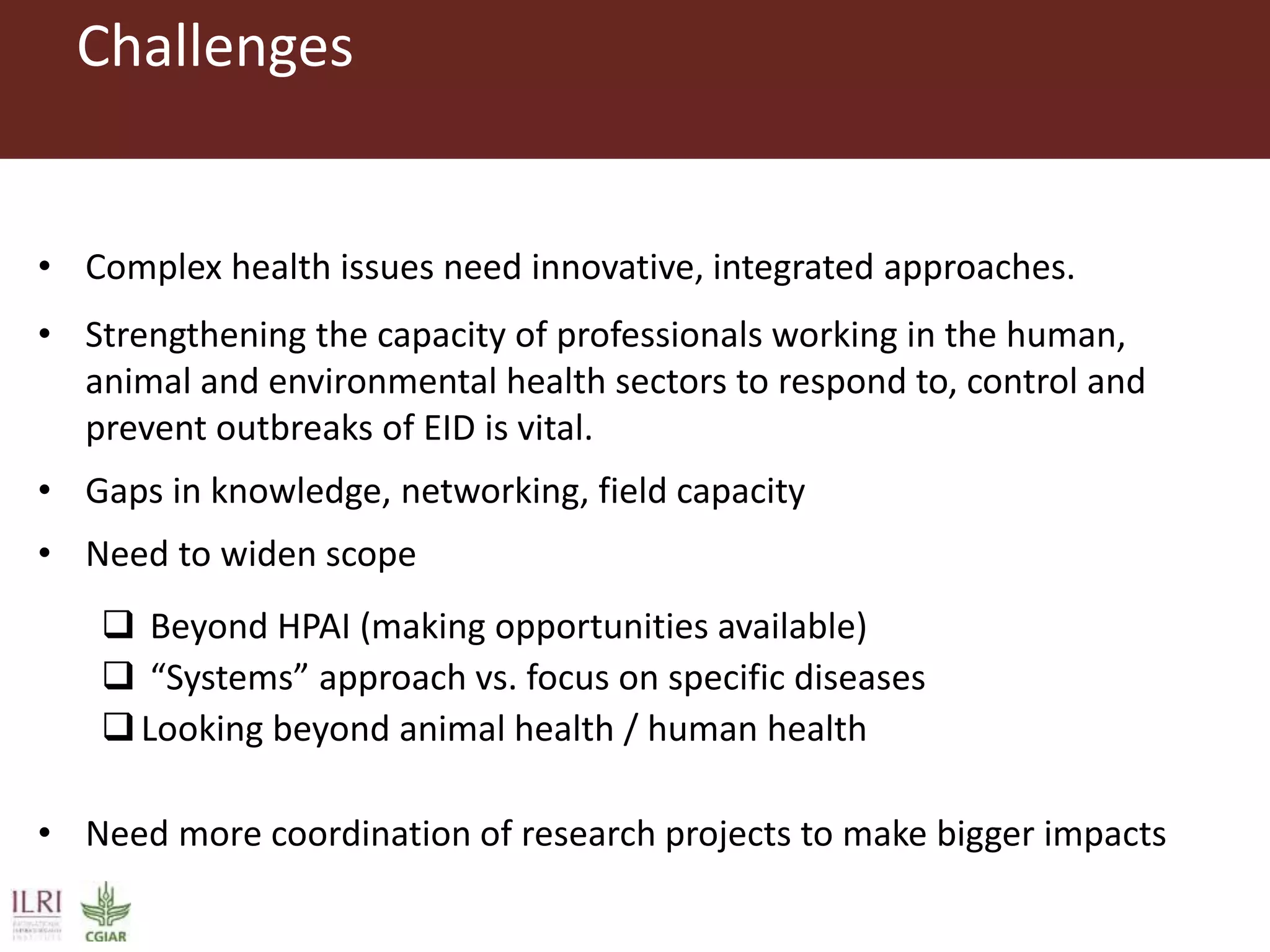 One Health: Concept and applications | PDF