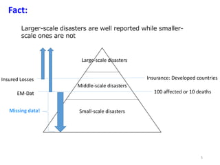 Global Centre for Disaster Statistics Yuichi ONO | PPTX | Economy ...