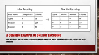 One Hot encoding a revolution in Machine learning | PPT