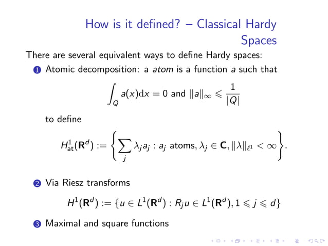 Bird’s-eye view of Gaussian harmonic analysis | PPT