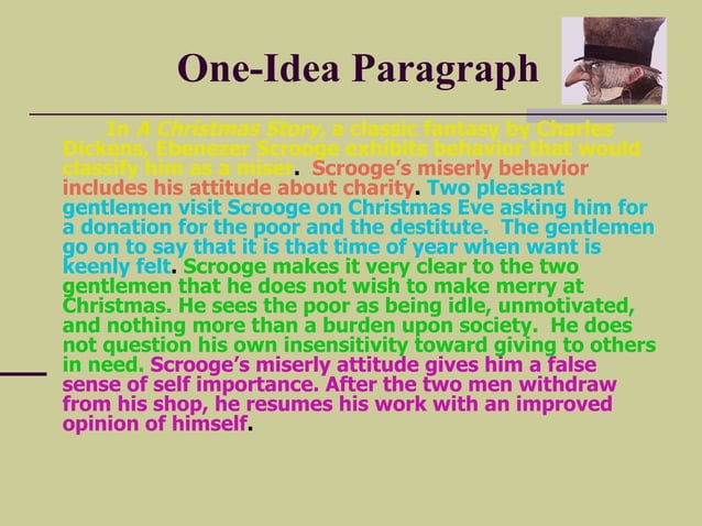 One Idea Paragraph Iec Pattern | PPT