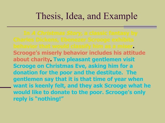 One Idea Paragraph Iec Pattern | PPT