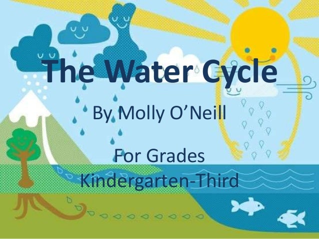 Water Cycle For Kindergarten - Kindergarten