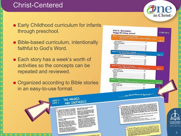 One in Christ Early Childhood | PPTX