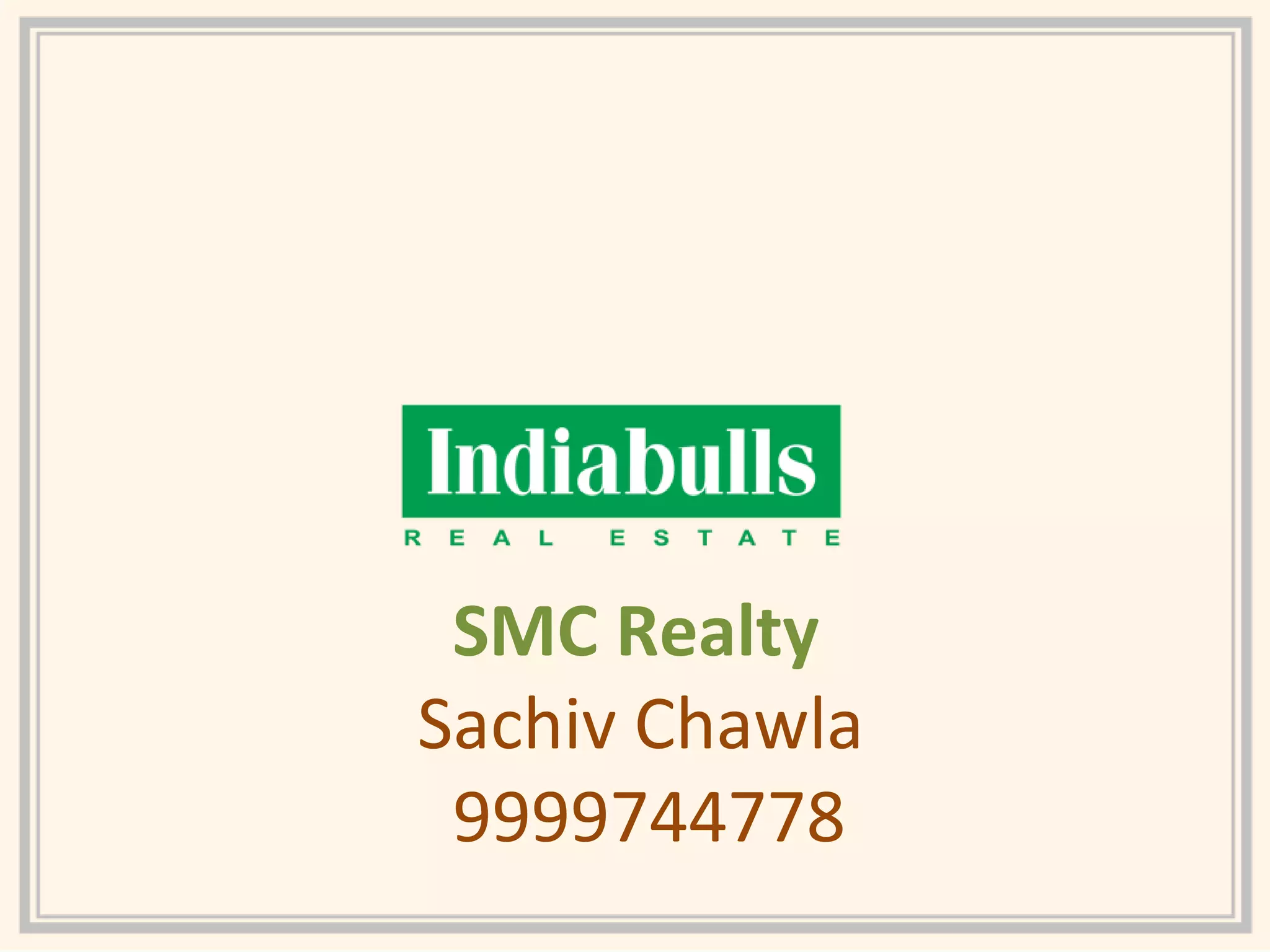 One indiabulls gurgaon 9999744778 indiabulls one gurgaon sector 104 ...