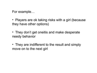 Do you Have Oneitis? Why “Players” Don’t get Oneitis and Their Secret ...