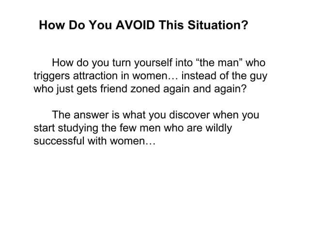 Do you Have Oneitis? Why “Players” Don’t get Oneitis and Their Secret ...