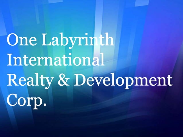 One Labyrinth Presentation | PPT