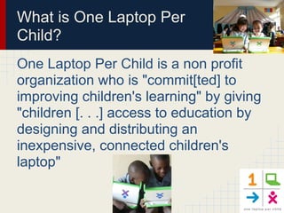 One laptop per child | PDF