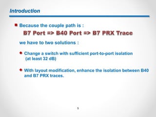 One LTE B7 Desense Case Study | PDF