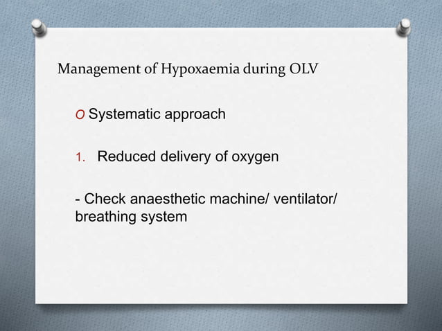 One lung ventilation | PPTX