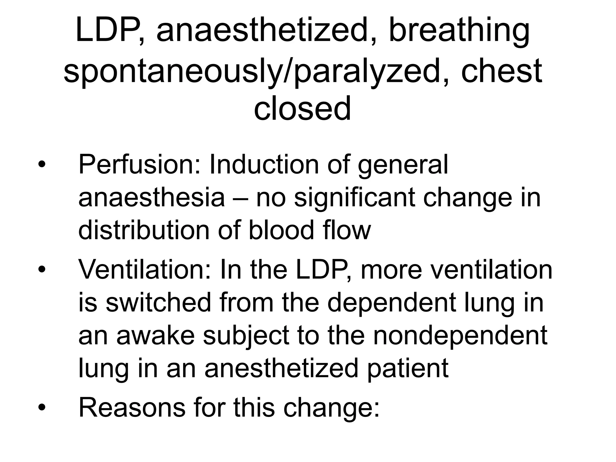 One lung ventilation | PPT