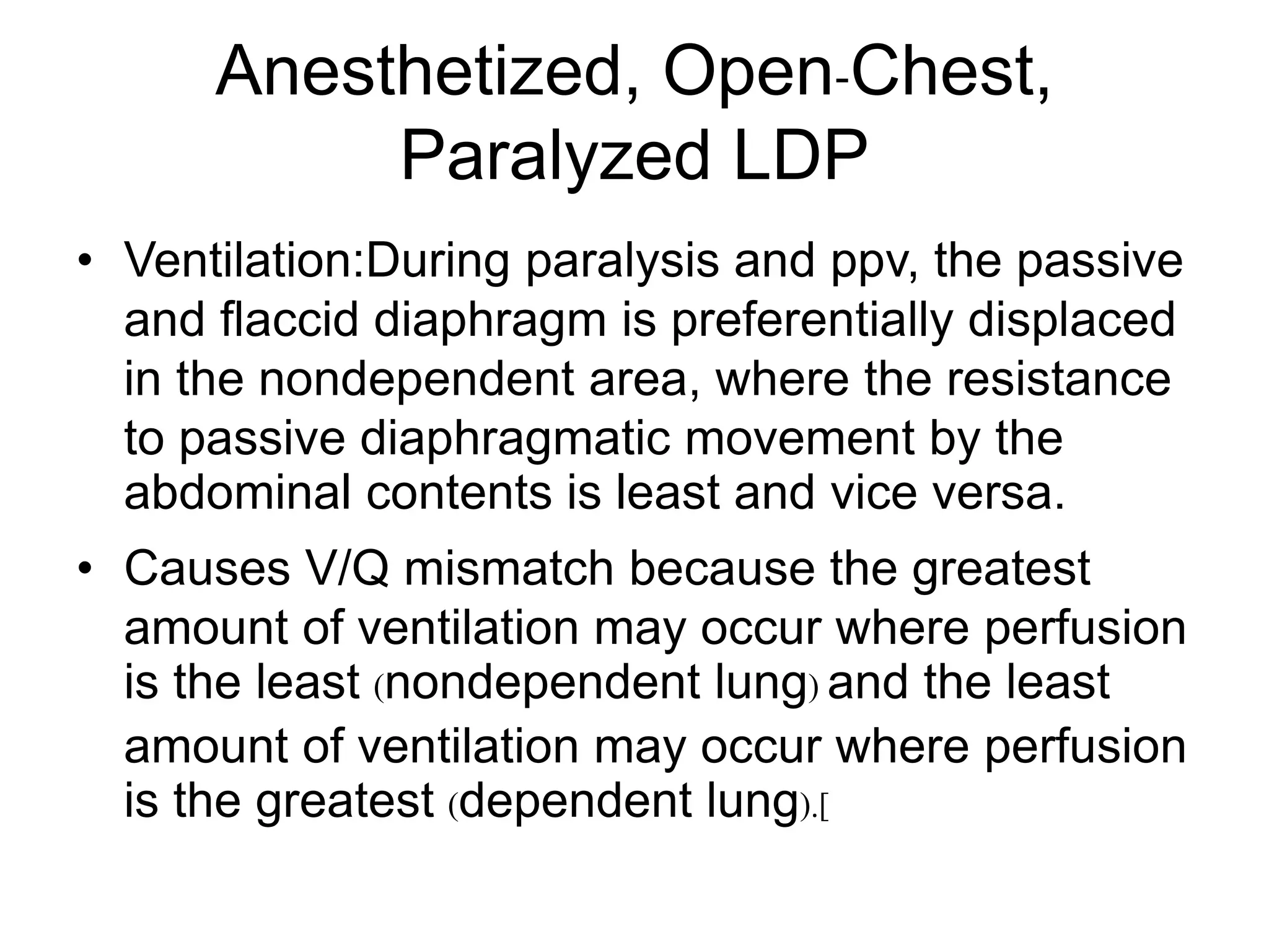 One lung ventilation | PPT