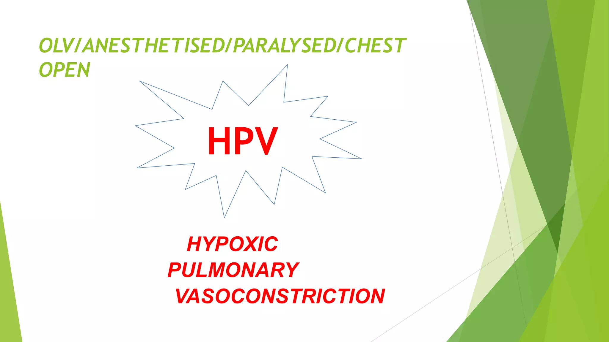 One lung ventilation | PPTX