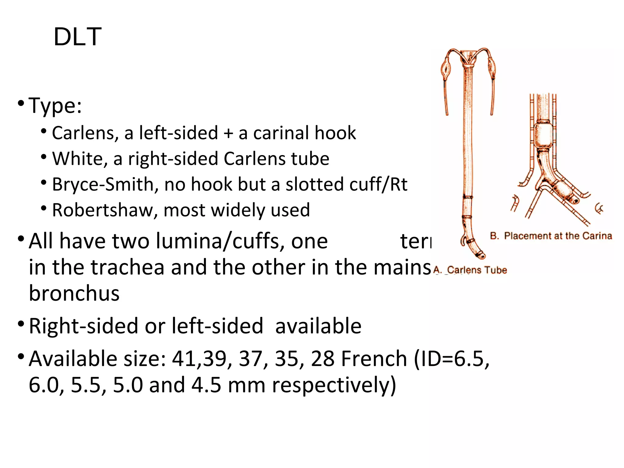 One lung ventilation | PPT