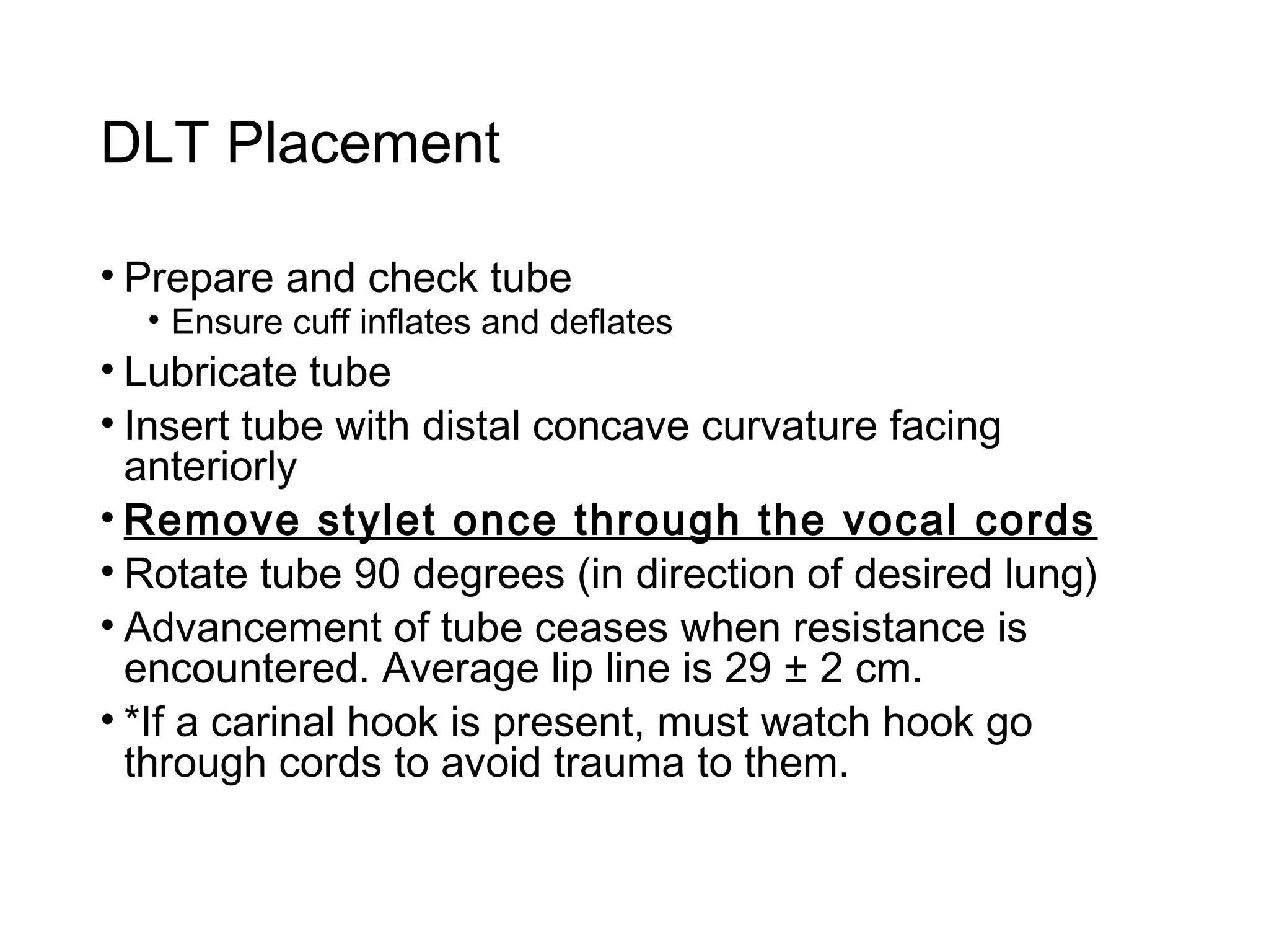 One lung ventilation | PPT