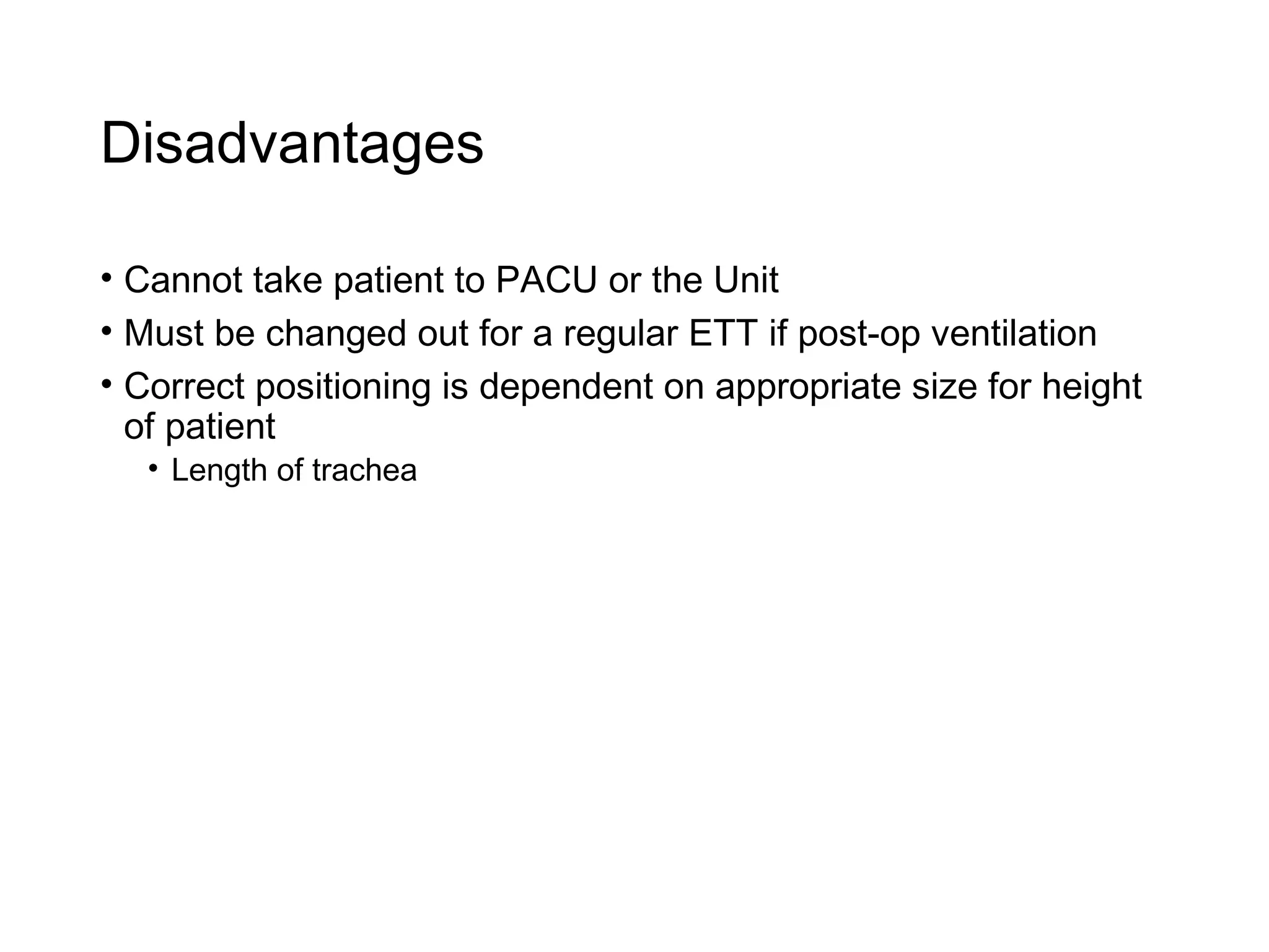 One lung ventilation | PPT