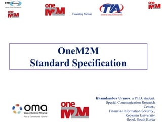 One m2m | PPTX
