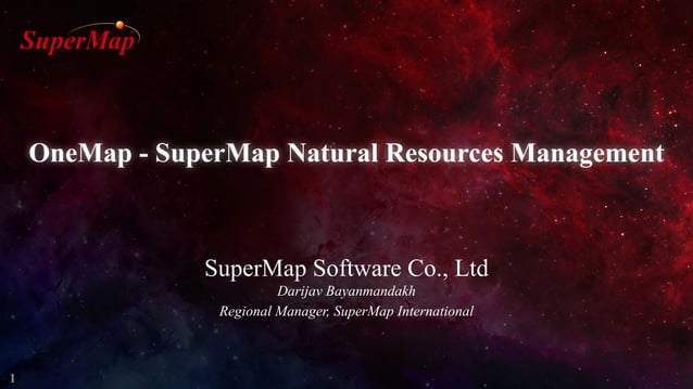 One map supermap natural resources management--darijav | PPT