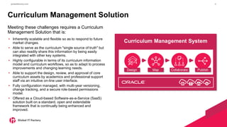 White Paper Overview: Curriculum Management, The Need to Change and ...