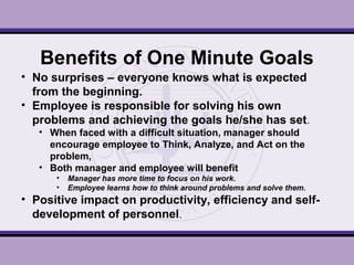 One minute manager presentation | PPT