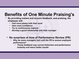 One minute manager presentation | PPT