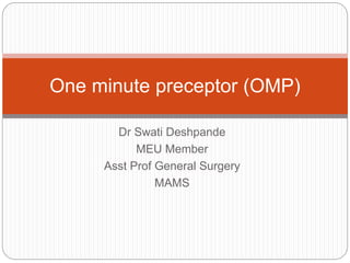 Newer Methods of Assessment in Medical Education | PPTX