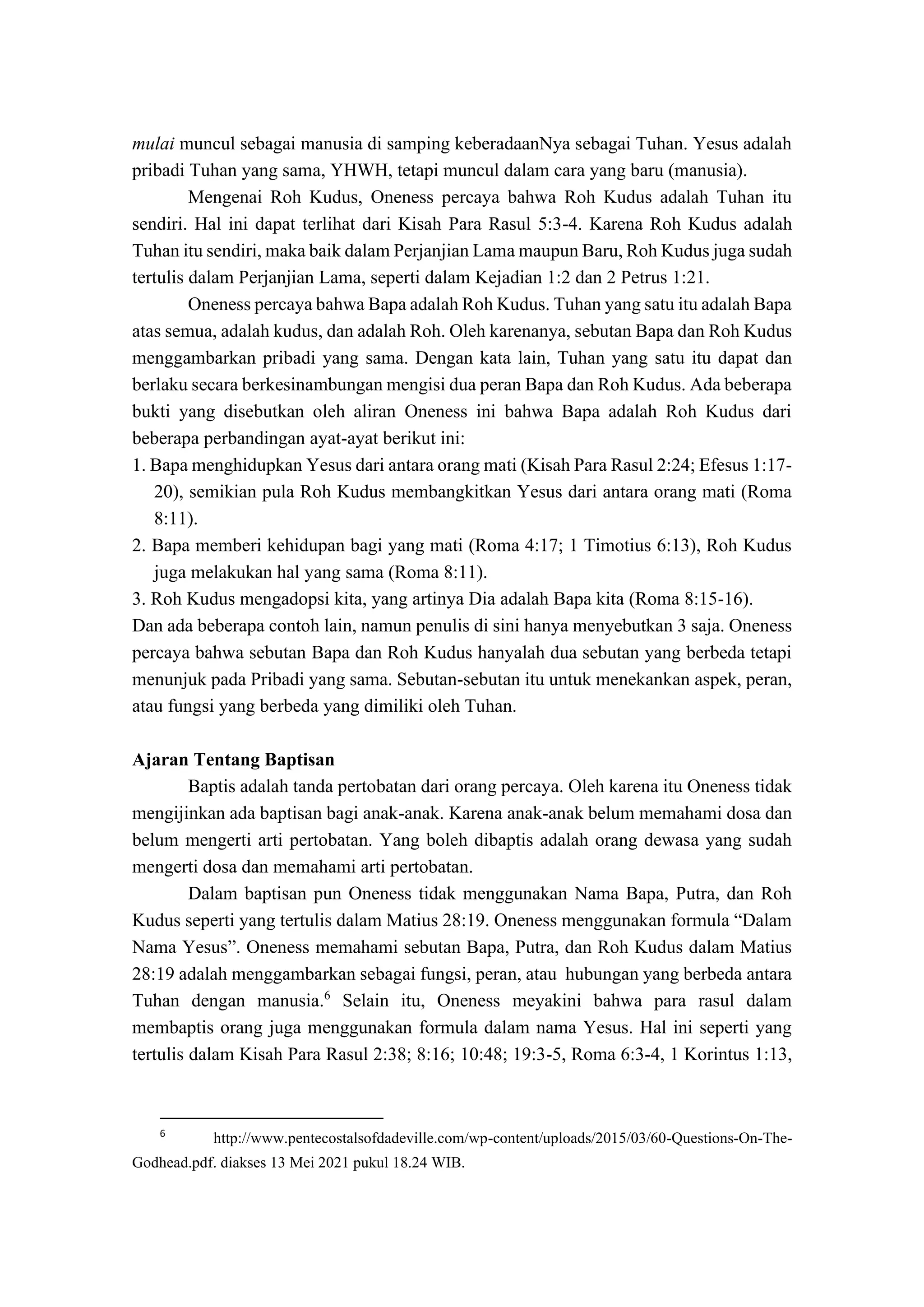 APA ITU ONENESS - TEMUKAN PENJELASANNYA sdfsa | PDF