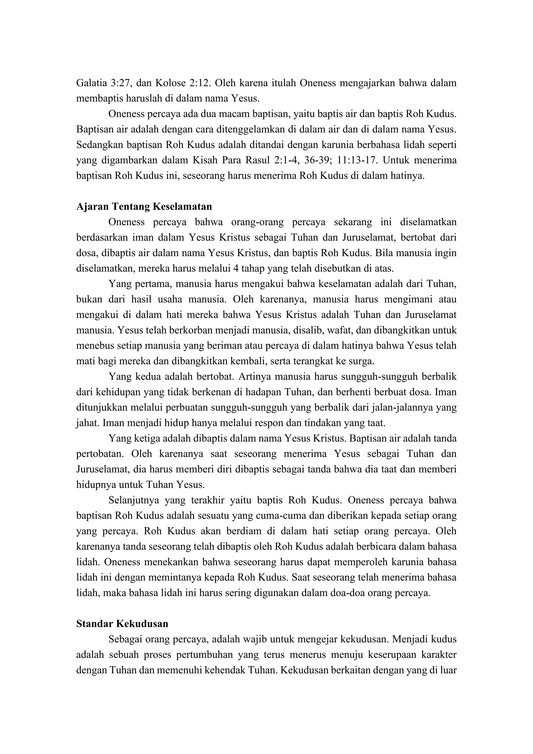 APA ITU ONENESS - TEMUKAN PENJELASANNYA sdfsa | PDF