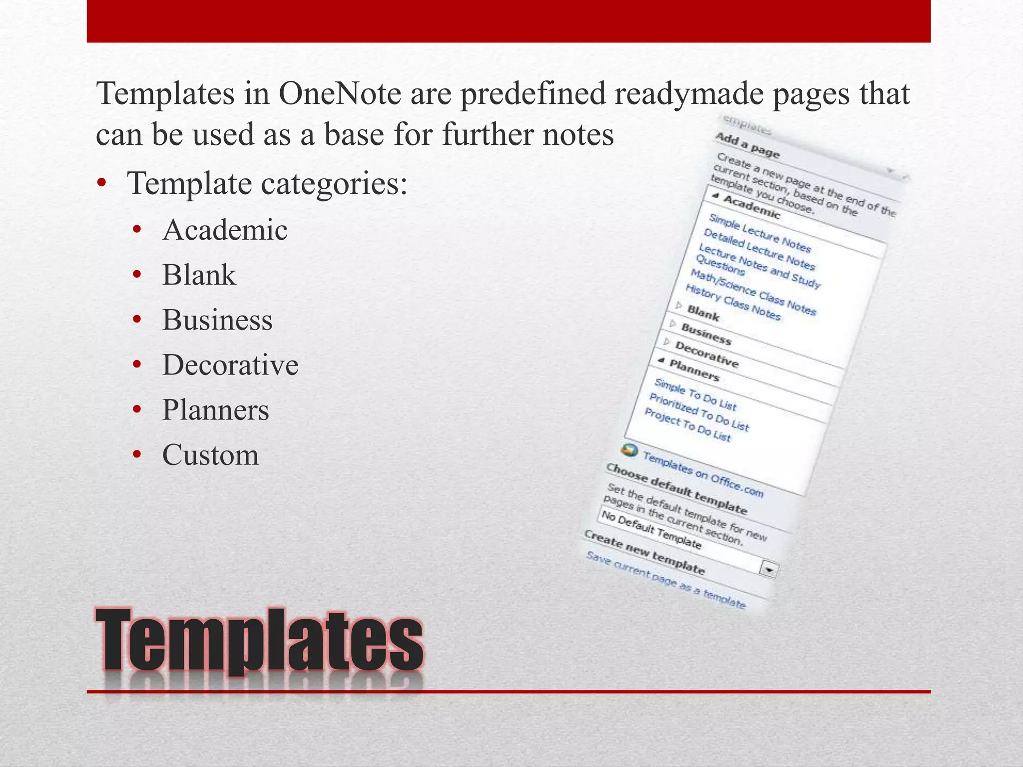 Microsoft OneNote | PPTX