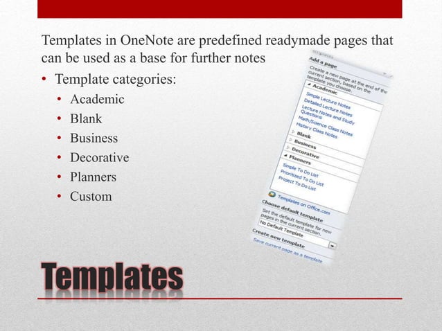 Microsoft OneNote | PPTX | Desktop Publishing | Computer Software and ...