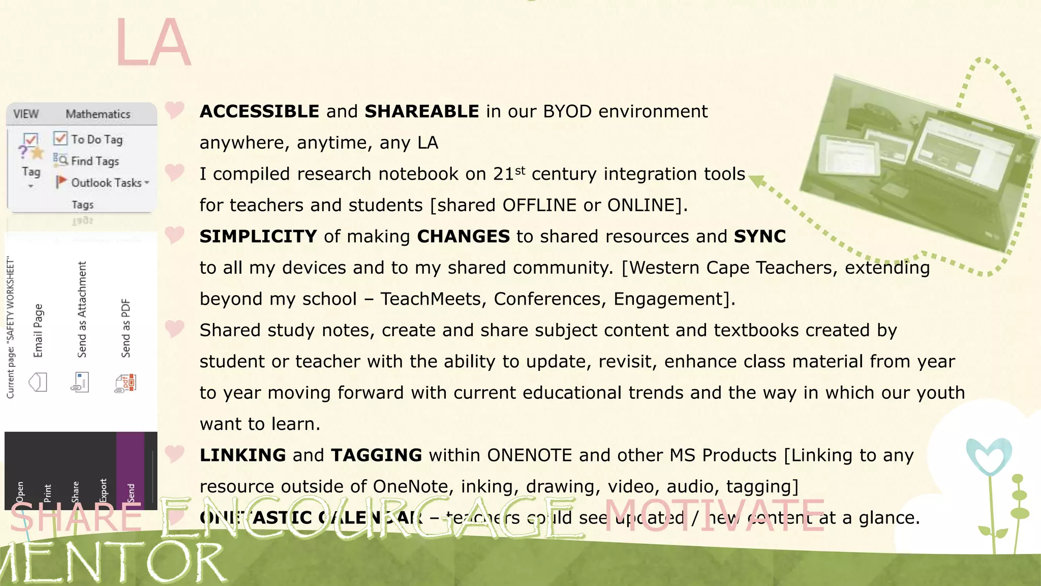 OneNote TeachMeet Presentation | PPT