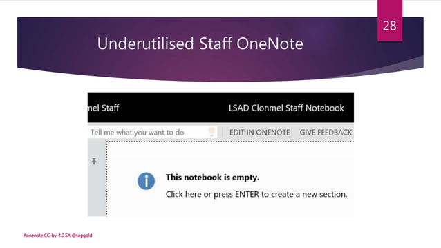 Using OneNote for Teaching and Learning | PPT