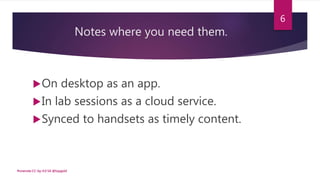 Using OneNote for Teaching and Learning | PPT