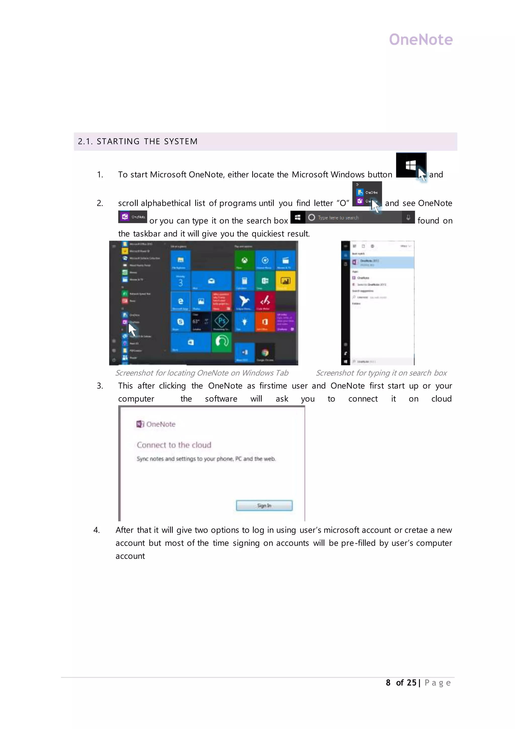 Microsoft OneNote Guidebook | PDF