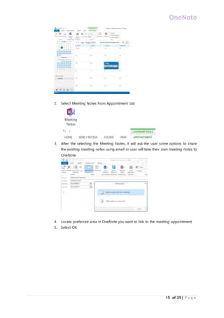 Microsoft OneNote Guidebook | PDF