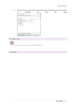 Microsoft OneNote Guidebook | PDF