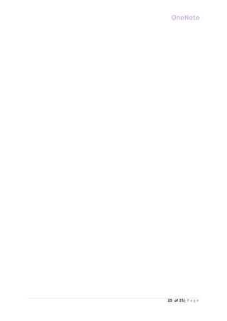 Microsoft OneNote Guidebook | PDF
