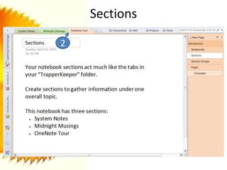 OneNote Quick Tour | PPTX