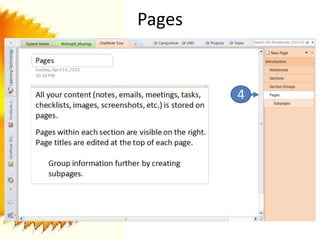 OneNote Quick Tour | PPTX