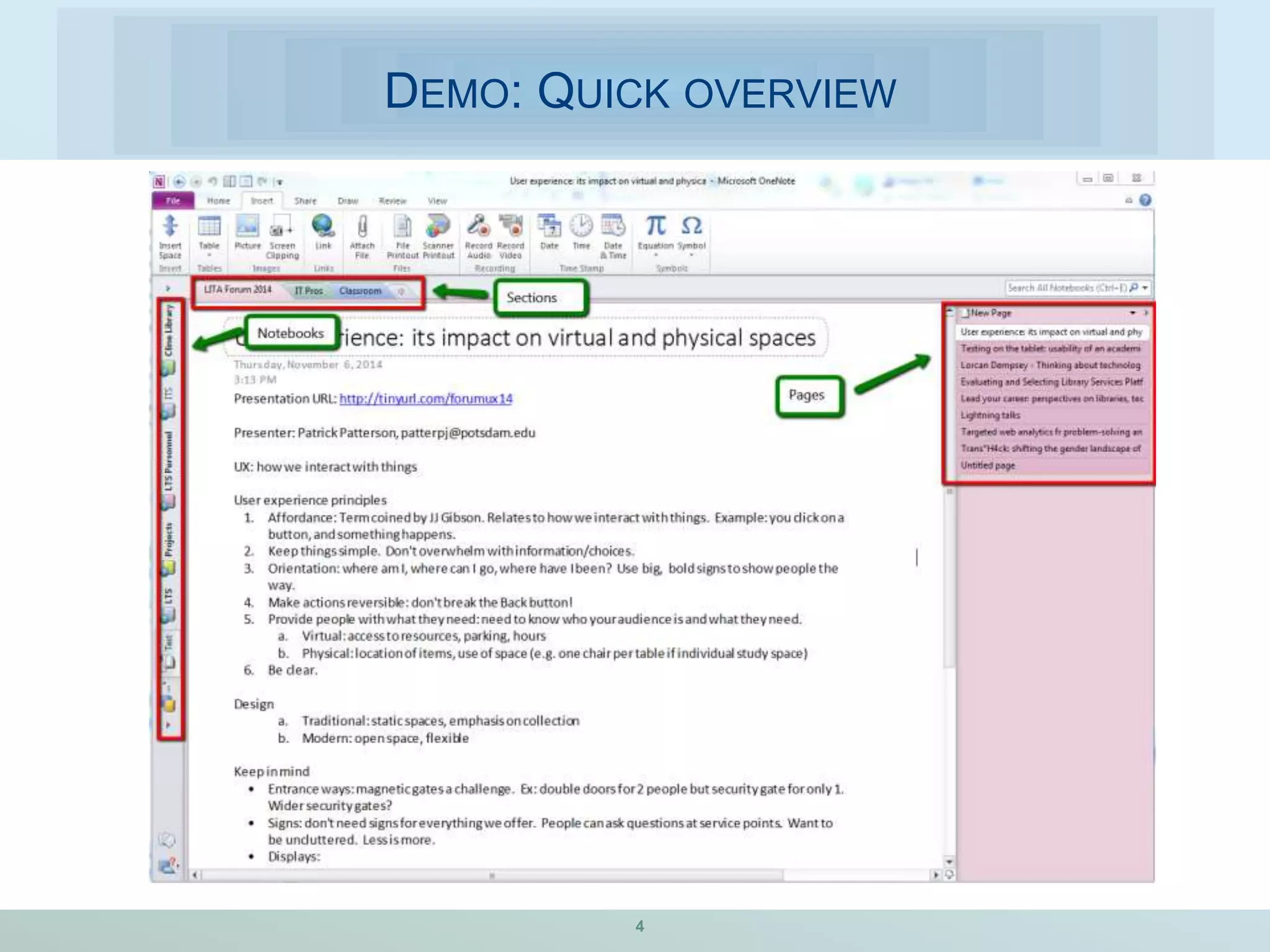 Making your life easier with Microsoft OneNote 2010 | PPT