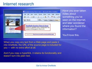 One note training | PPTX
