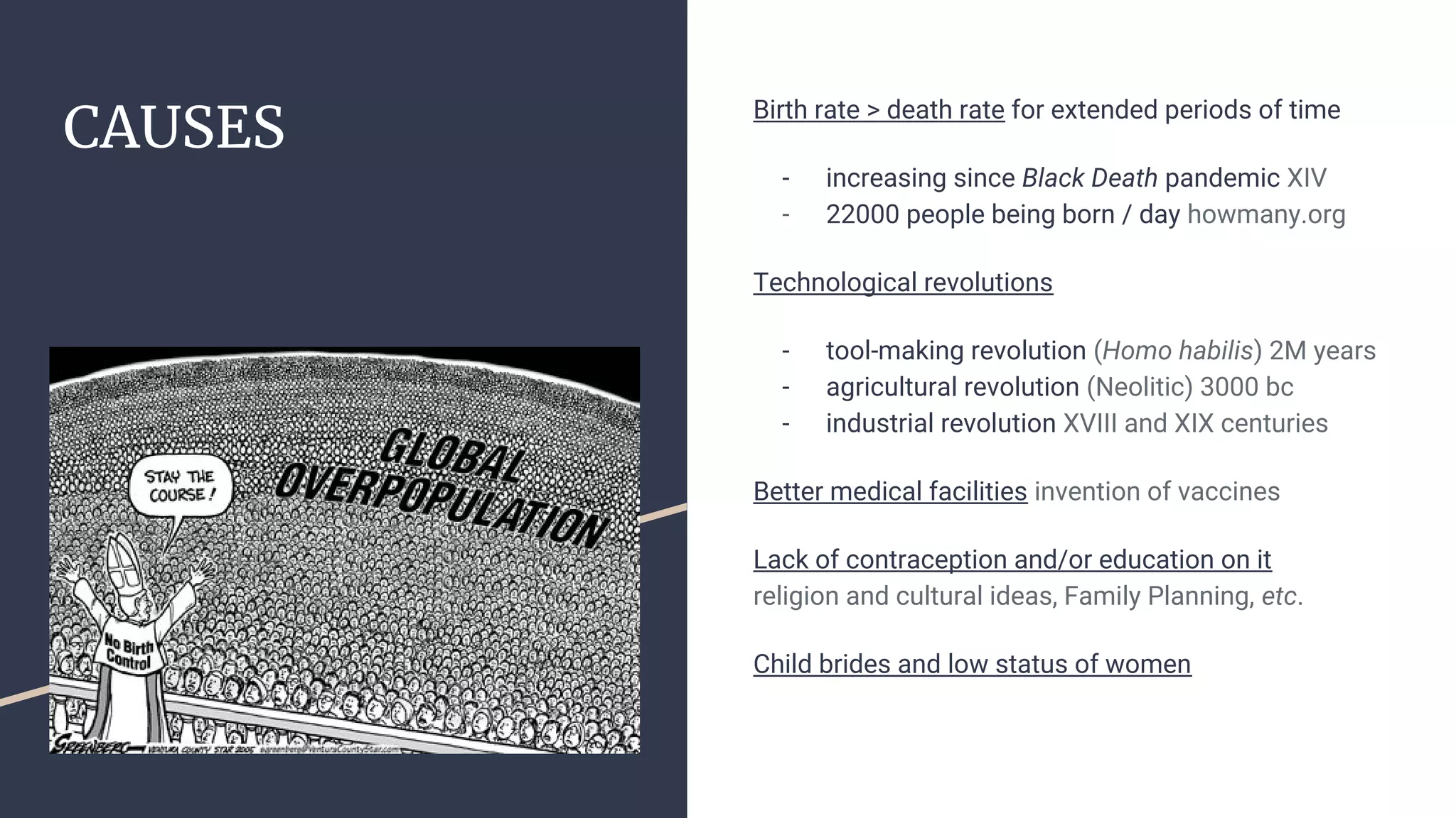 On environmental issues; human overpopulation | PDF