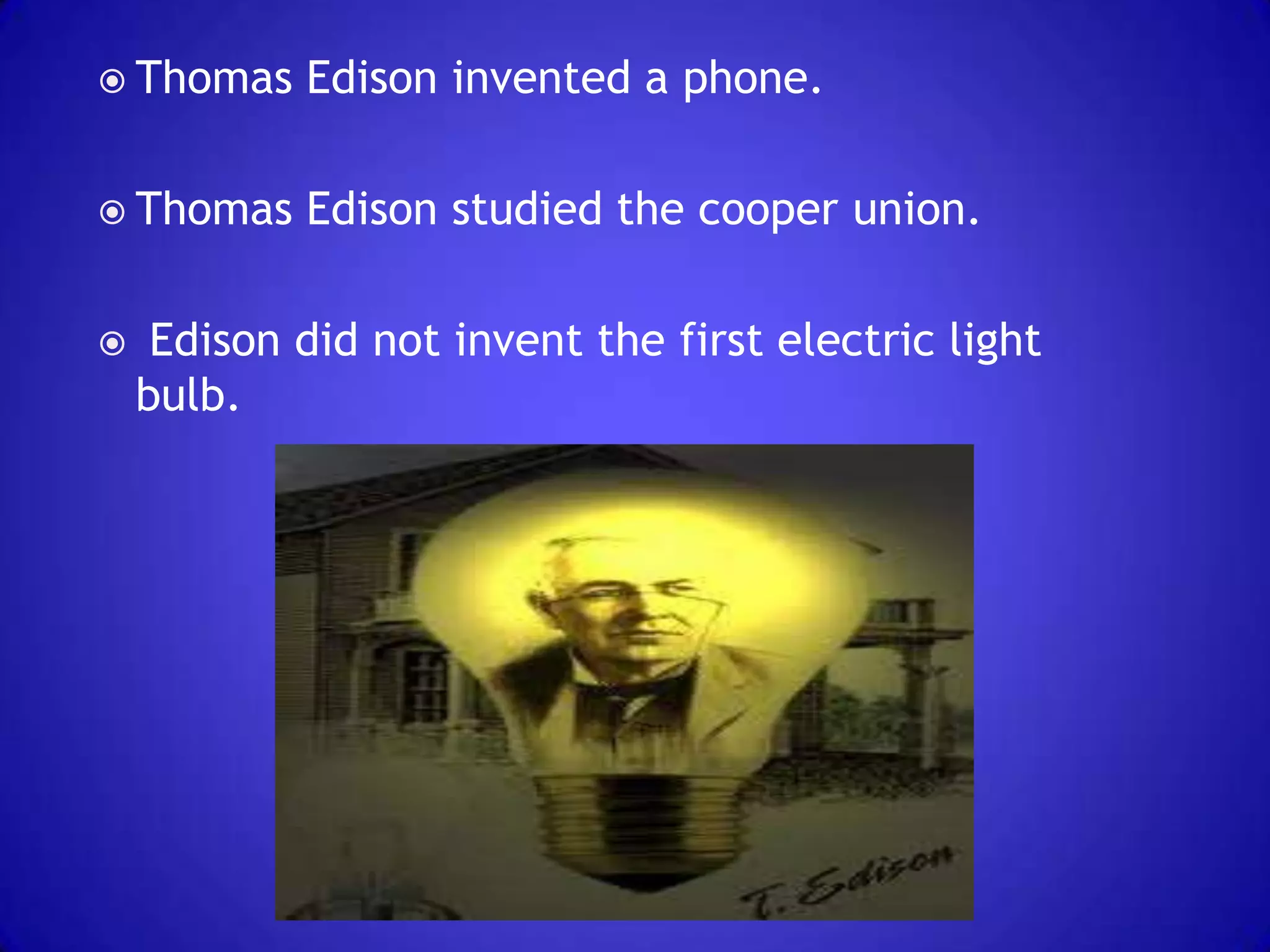 Thomas Edison | PPTX